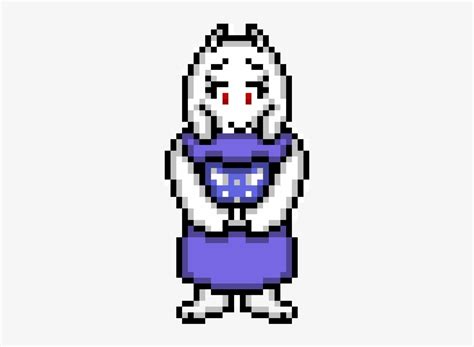 Undertale Toriel Sprite Undertale Pixel Art Toriel PNG Image