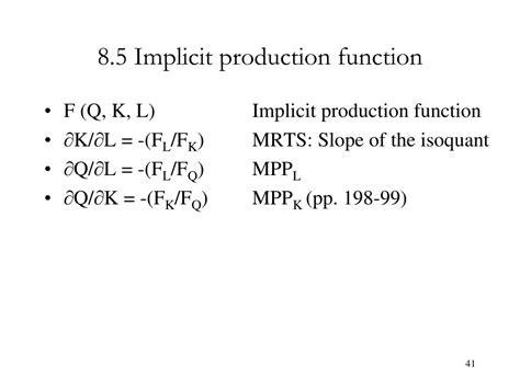 ppt ch 8 comparative static analysis of general function models powerpoint presentation id