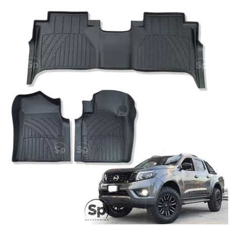 Tapetes Para Nissan Np Frontier Piezas Uso Rudo Negro Sp Accesorios