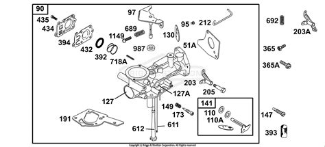 Briggs And Stratton 136212 0026 01 Parts Diagram For Carburetor Group