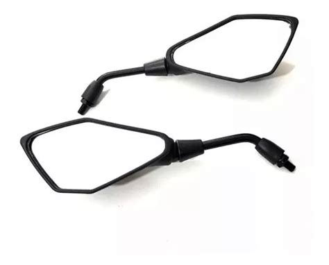Retrovisor Rosca Honda Modelo Kawasaki Z400 Cg Titan 150 Par Frete grátis
