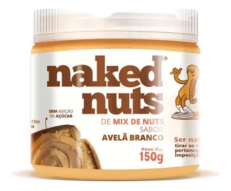 Pasta De Mix De Nuts Sabor Avelã Branco 150g Naked Nuts MercadoLivre