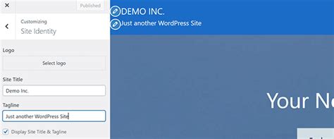 How To Easily Change The Just Another WordPress Site Text