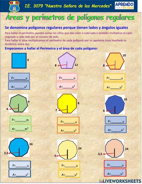 Worksheets Math Comics Reading Comprehension Regular Polygon