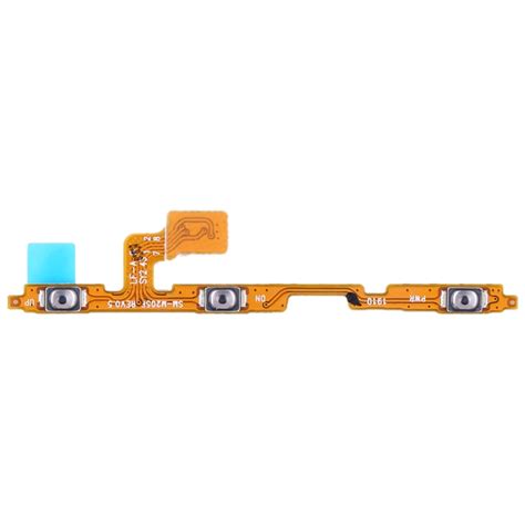 Para Galaxy A10 botón de encendido y cable flexible de botón de volumen