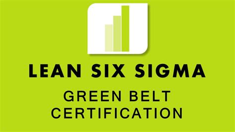 Lean Six Sigma Green Belt Training Course And Certification AUSTRALIA