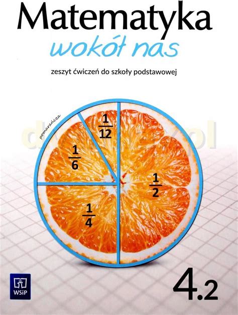 Podręcznik szkolny Matematyka wokół nas zeszyt ćwiczeń dla klasy 4