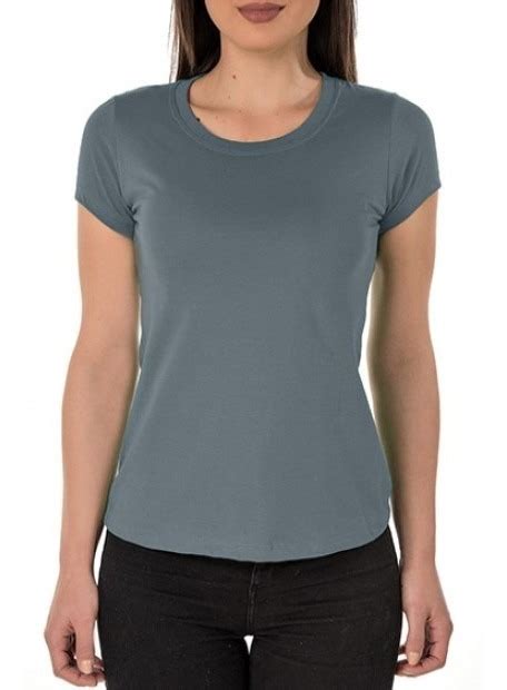 Kit C 3 Camisetas Baby Look Feminina Básica Algodão 30 1 Mercado Livre