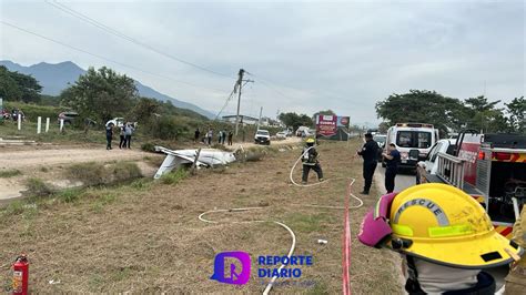 SE DESPLOMA AVIONETA EN CANAL DE VALLE DE BANDERAS Reporte Diario