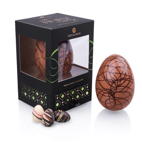 Wielkanocne Jajo Z Mlecznej Czekolady Na Prezent Chocolissimo