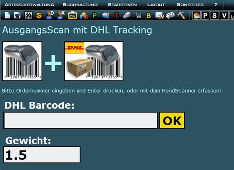 Trackingnummer Dhl