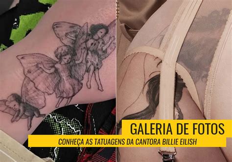 Cenapop Billie Eilish Exibe Tatuagem Secreta Em Foto Rara De