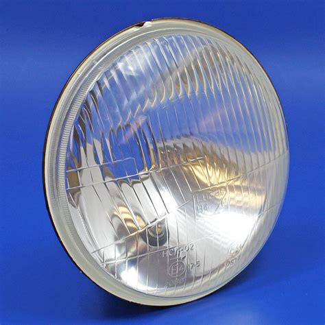 LUB383 7 Lucas Headlamp With Domed Lens UK RHD With Side Light