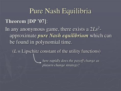 ppt approximate nash equilibria in interesting games powerpoint presentation id 1198047