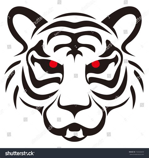 Tiger Royalty Free Stock Vector 192666659 Avopix