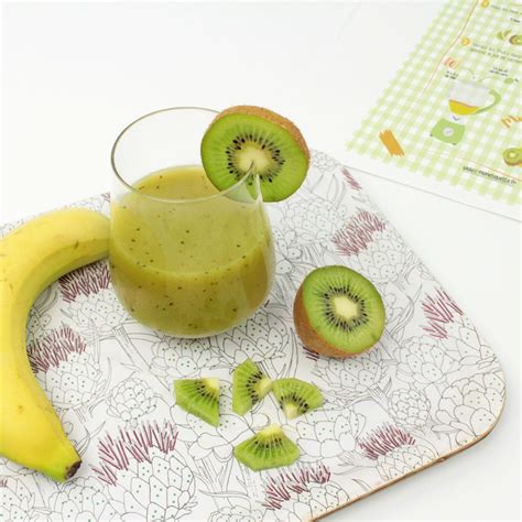 Smoothie D Hiver Banane Kiwi Recette C MonEtiquette