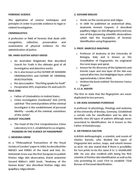 personal identification techniques pdf fingerprint skin