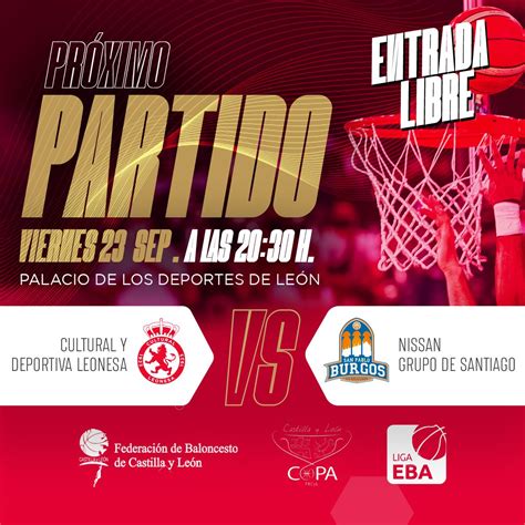 Puertas abiertas para el partido de Copa Liga EBA Castilla y León