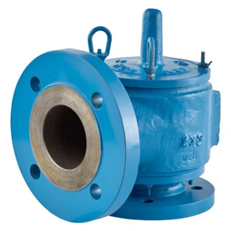 1260A Biogas Pressure Relief Valve With Pipe Away Feature Groth Biogas