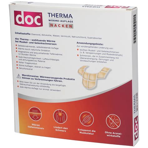 Doc Therma W Rme Auflage Nacken St Shop Apotheke