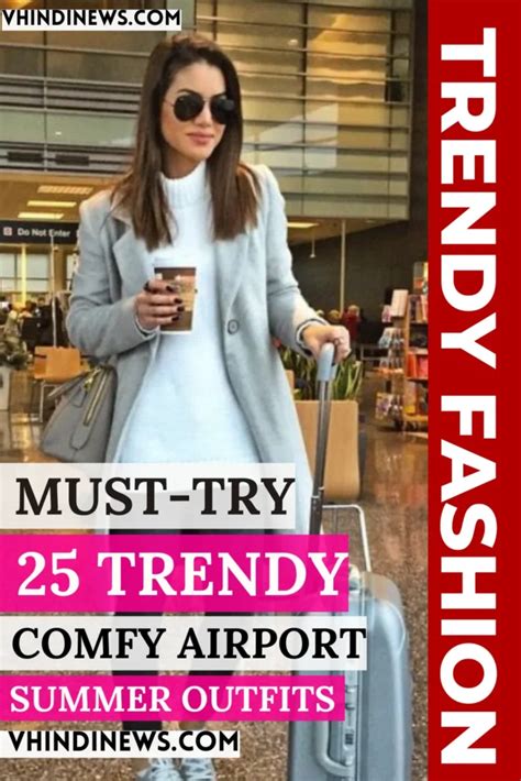 Top Cute And Comfy Airport Outfits For Summer Travel In Style