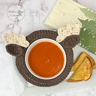 Ravelry Moose Soup Bowl Cozy Pattern By Sonya Blackstone
