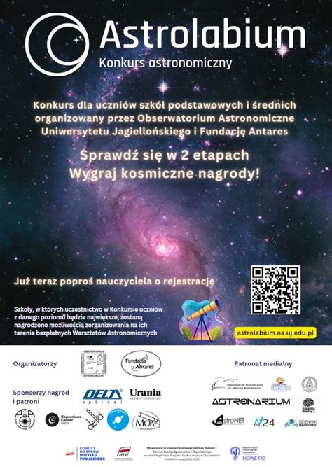 VIII edycja Ogólnopolskiego Konkursu Astronomicznego Astrolabium