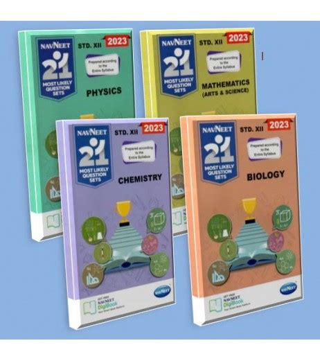 Navneet 21 PCMB Most Likely Question Sets HSC Class 12 Latest Edition