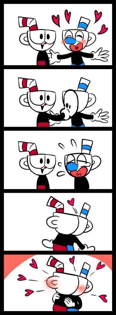 Traducción cómic Cuphead Pagando la deuda Hiatus Cupcest Wattpad