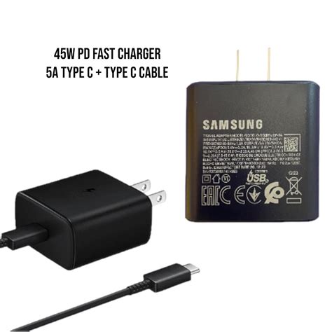 Cargador Samsung Galaxy 45w Power Delivery Carga Rapida Aaa 1 1 Replica