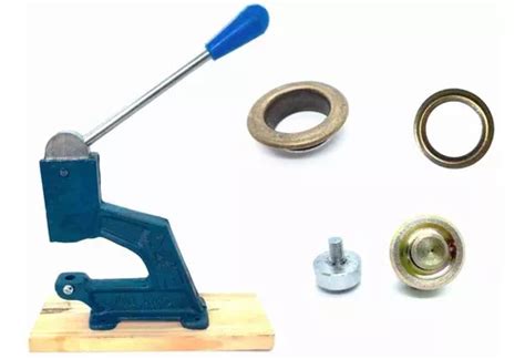 Maquina Para Colocar Broches Ojalillos 13mm Inox Matriz
