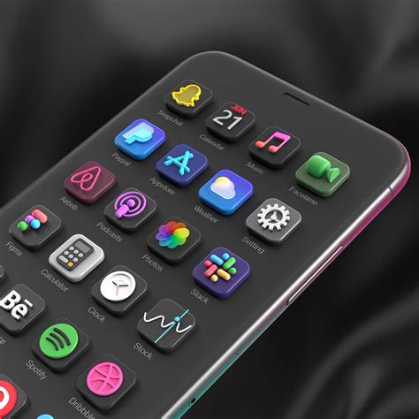 IOS 15 Big Sur 3D Icon Pack 7 Images Behance