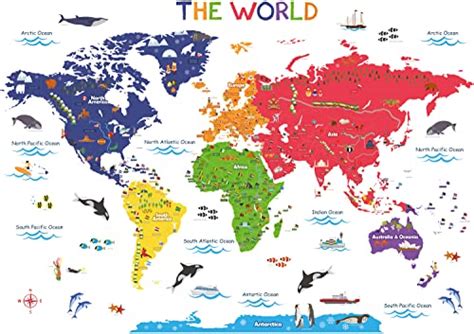 TOP 17 VINILOS MAPA MUNDI INFANTILES EN OFERTA 2024