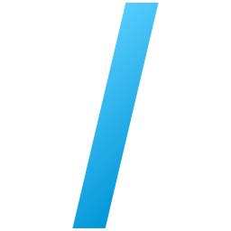 Barra Oblicua Iconos Gratis De Educaci N