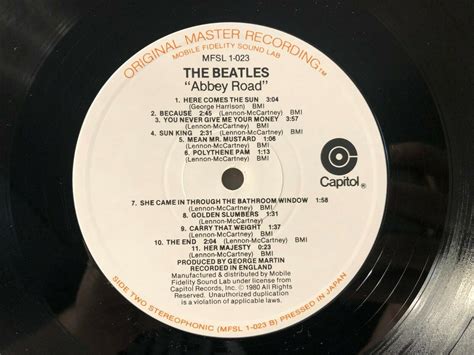 The Beatles Abbey Road Album Cover