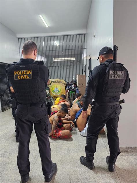 Polícia prende quase 20 lideranças do crime envolvidas em guerras de