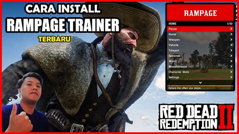 Cara Pasang Mod Menu Rampage Trainer Terbaru Di Rdr Red Dead