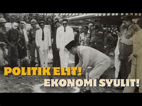 Perkembangan Ekonomi Masa Demokrasi Terpimpin Sejarah Indonesia Kelas