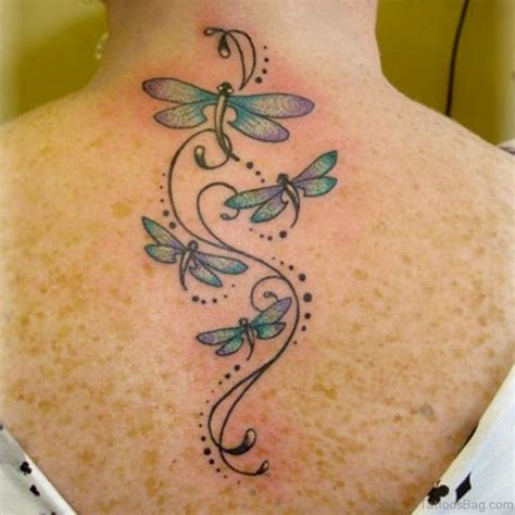 Dragonfly Side Tattoos