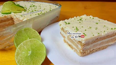 Top 48 Imagen Receta De Pay De Limon Con Galletas Marias Y Lechera