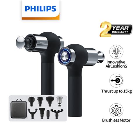 Philips Professional Massage Gun Deep Muscle High Vibration Recovery