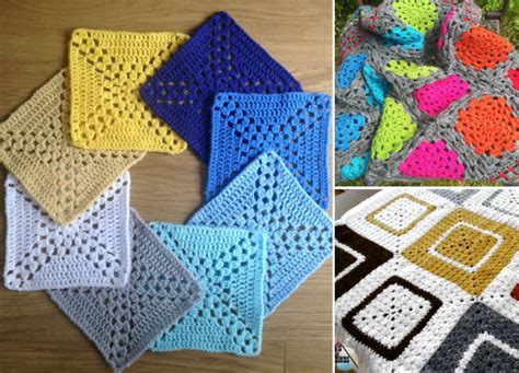 Granny Squares Blanket Free Crochet Pattern GoodKnit Kisses Atelier