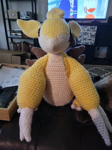 Kanto Sandslash Crochet Pattern Pdf Etsy