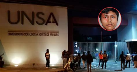 Feminicidio en la UNSA Dictan 9 meses de prisión preventiva contra