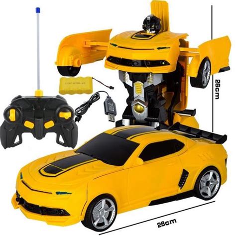 10pcs Jouet Voiture Transformers Télécommande Modifié Robot Jouet