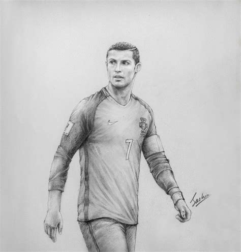 Desenhos De Cristiano Ronaldo Para Colorir Bora Colorir