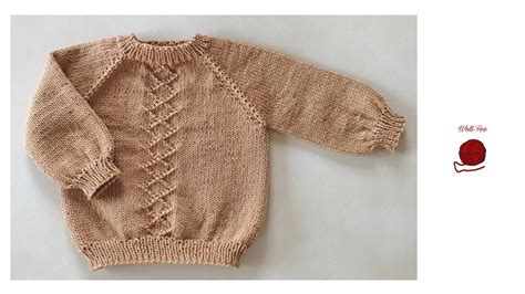 Babypullover mit Rauten stricken Schritt für Schritt andere Größen