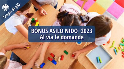 Bonus Asilo Nido Al Via Le Domande