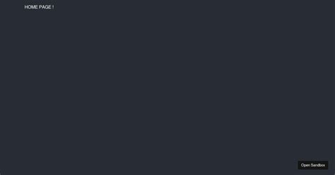 React Router Use Location State Examples CodeSandbox
