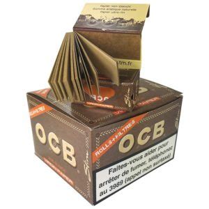 OCB Rolls Virgin Tips X1 Acheter Rouleaux OCB Rolls Slim Pas Cher